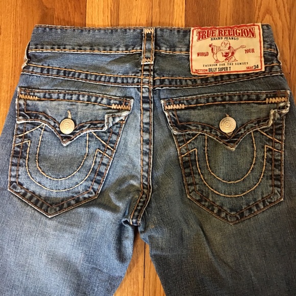 True Religion | Jeans | Authentic True Religion Billy Super T Men Jean ...